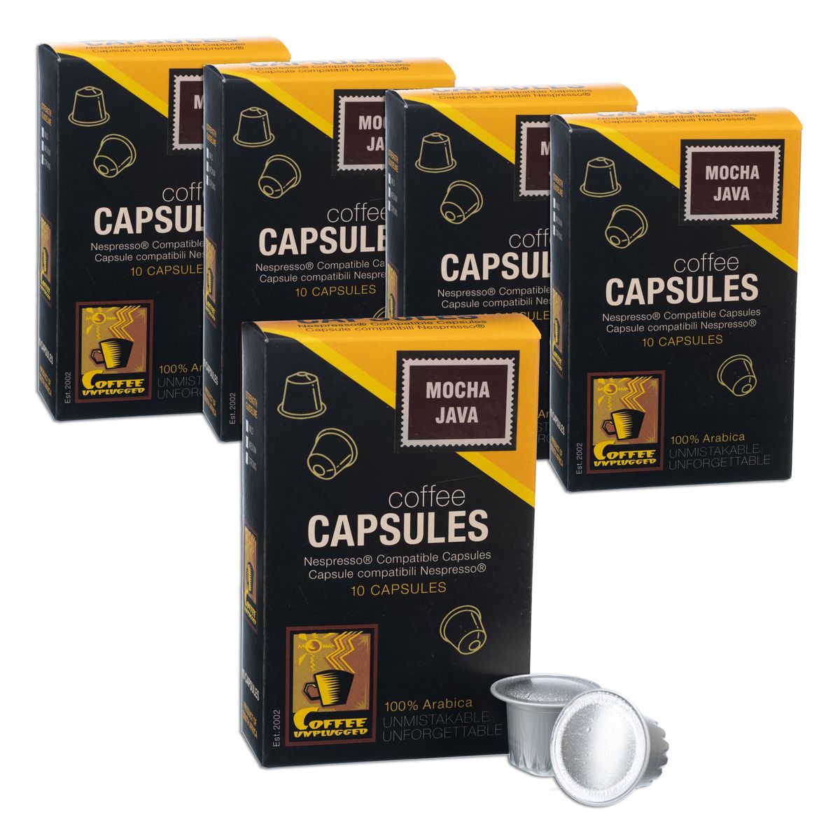 Mocha Java Nespresso Compatible Capsules Bundle of 50 | Shop Today. Get ...