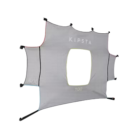 Kipsta Football Target Practice Cover for Size L 3x2m Goal Posts - Grey ...