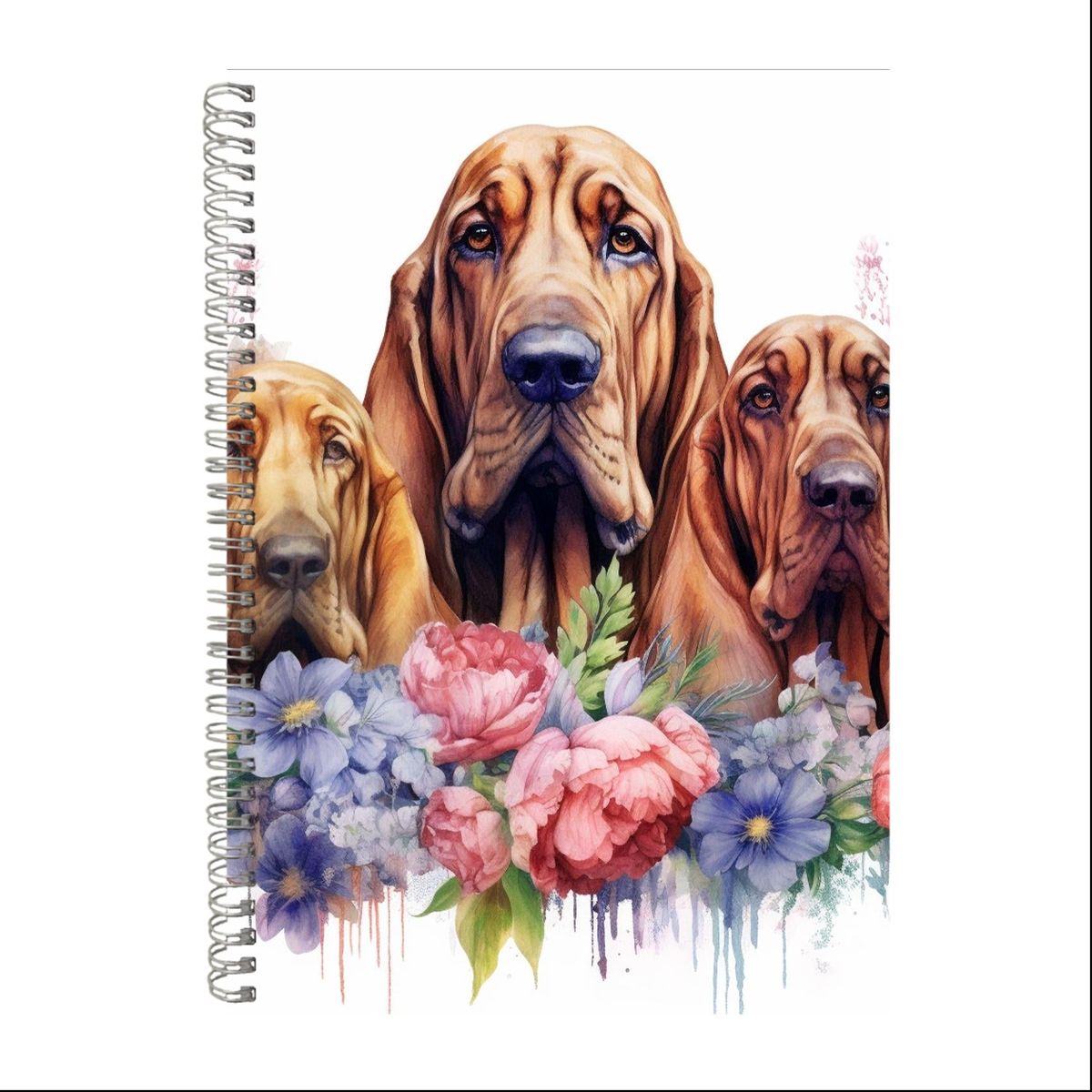 Flower Dogs 16 Gift Idea A4 Notepad 200 | Shop Today. Get it Tomorrow ...
