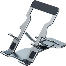Adjustable Foldable Mobile Phone & Tablet Stand Portable Desktop Holder ...
