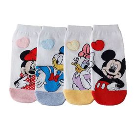 Mickey Mouse And Donald Duck Anklet Socks - 10 Pack | Shop Today. Get ...