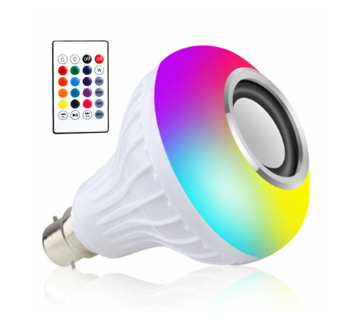 Bluetooth LED Music Light Bulb With Remote | Shop Today. Get it ...