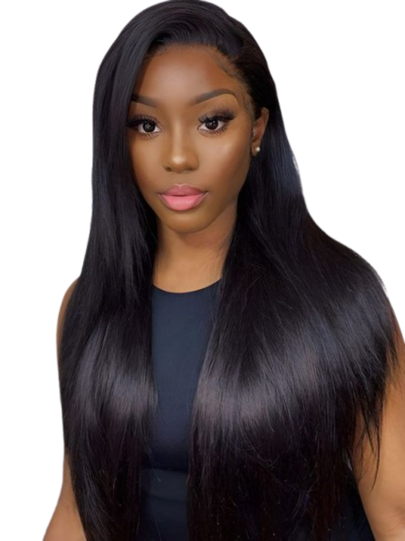 VSP Straight Lace Front Wig Human Hair -13x4 Glueless Full Frontal Wig 22in | Shop Today. Get it ...