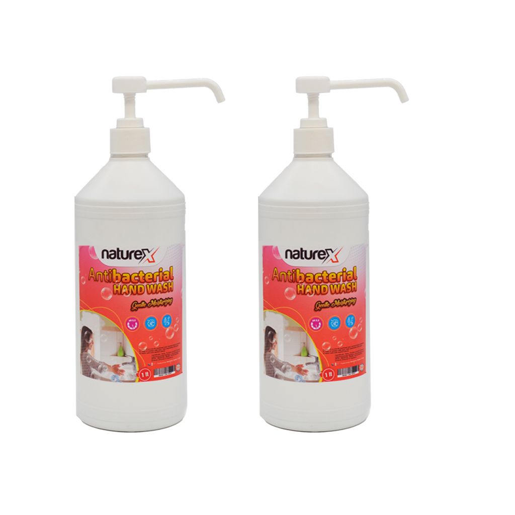 Naturex Antibacterial ph-Balanced Original Liquid Handwash 1L x 2 ...