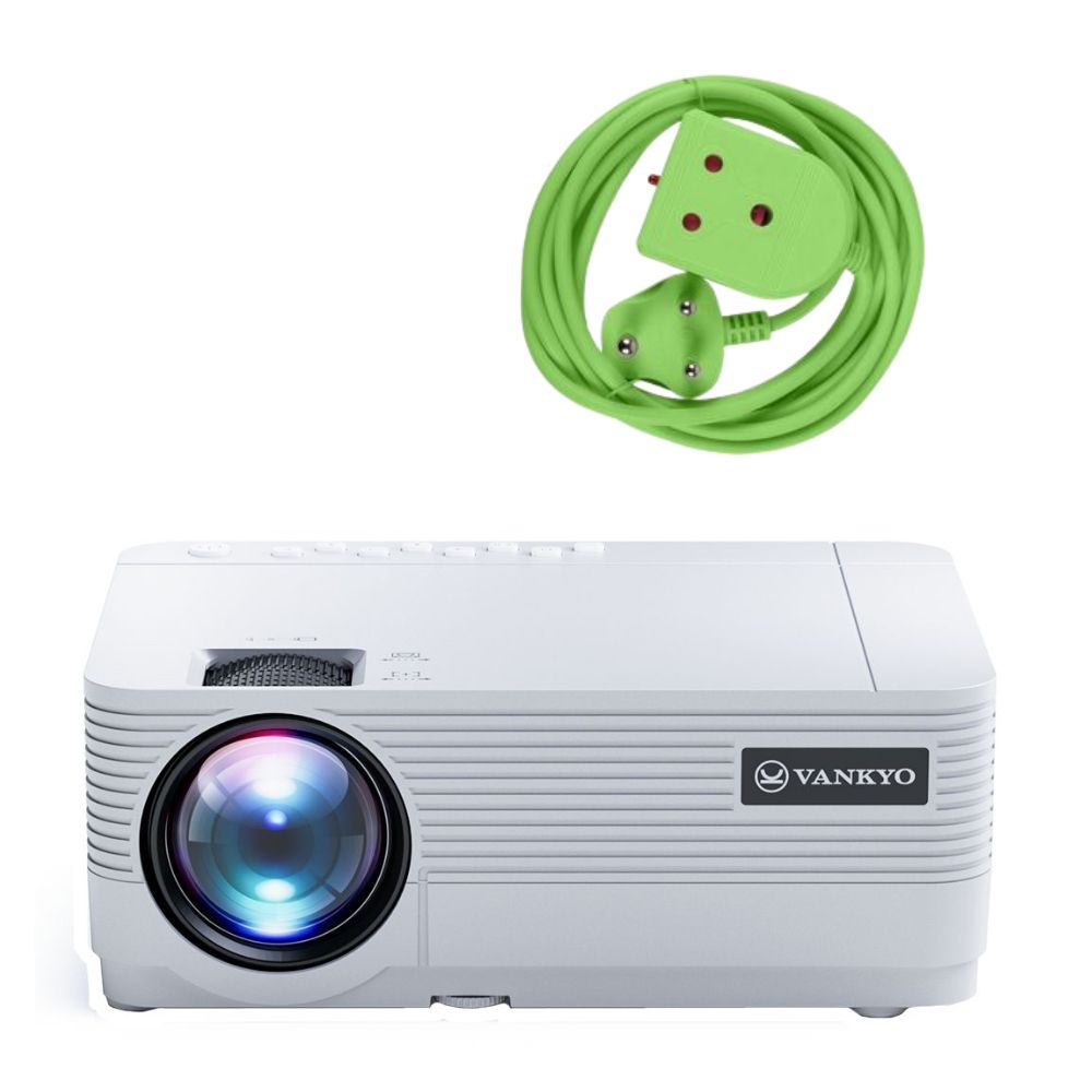 VANKYO Leisure 470 HD Ready Mini Wi-Fi Projector with 3m Extention Lead ...