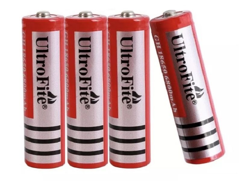 UltroFite 18650 Batteries - 4 Pack | Shop Today. Get it Tomorrow ...