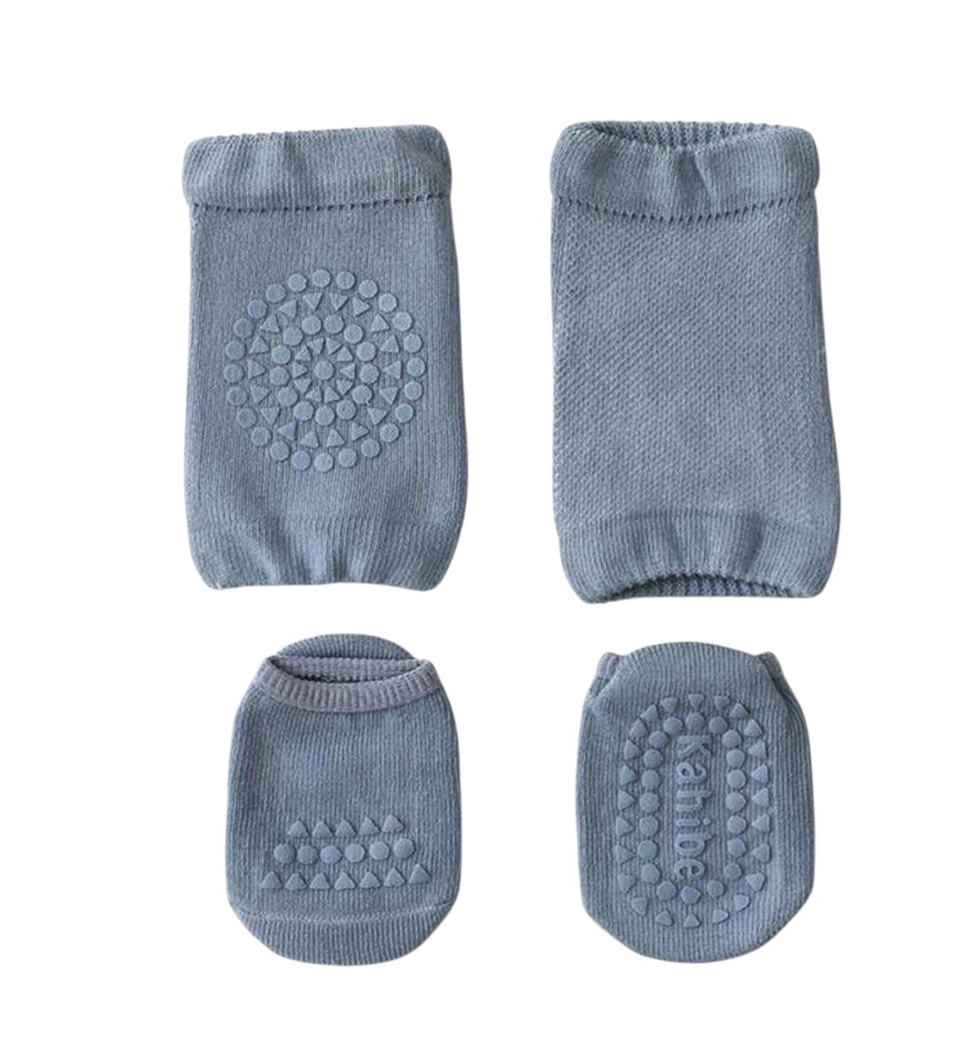 Sock and Knee pads Crawling kit for Babies and Toddlers blue | Shop ...