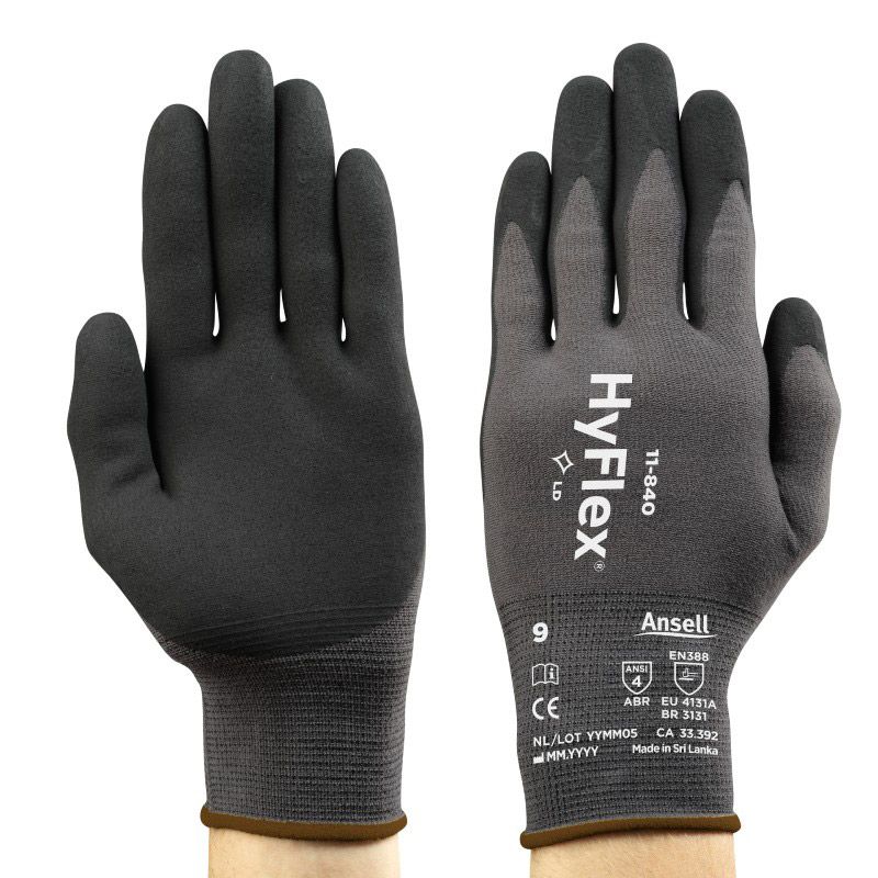 Ansell Hyflex Foam Fortix Palm Coat Glove Pack of 12 | Shop Today. Get it Tomorrow! | takealot.com