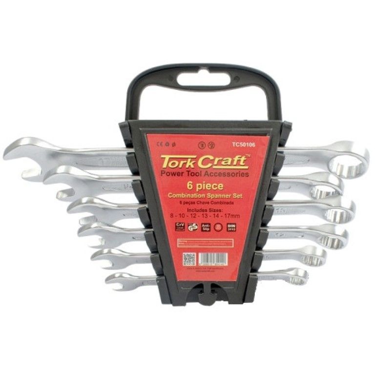 6 Piece COMBINATION SPANNER SET | Shop Today. Get it Tomorrow ...