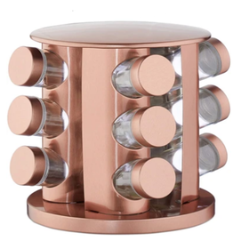 12 Jars Copper Spice Rack | Shop Today. Get it Tomorrow! | takealot.com