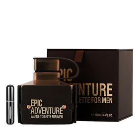 Epic Adventure EDT - 100ml + Refillable Decant with Perfume | Shop ...
