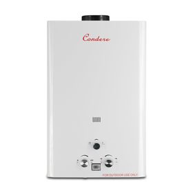 Condere 16L LPG Tankless Water Heater, Outdoor Propane Gas Heater ...