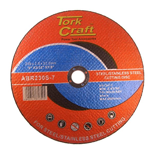 Cutting Disc Steel and Ss 230x2.5 22.22mm - 5 Pack | Shop Today. Get it ...