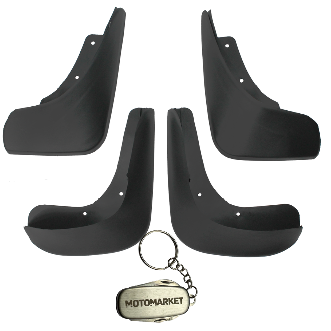 VW Polo (2002-2009)/Vivo (2010-2017) Mud Flaps Short & Motomarket keyring | Shop Today. Get it ...