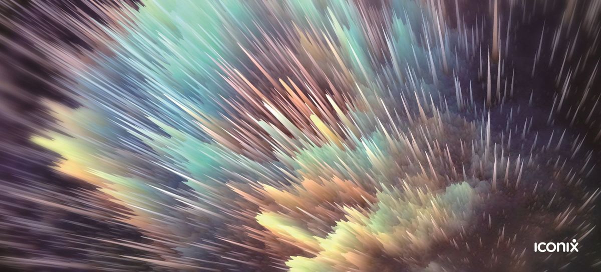 Iconix Explosive Effect Full Desk XL Coverage Gaming and Office Mouse ...