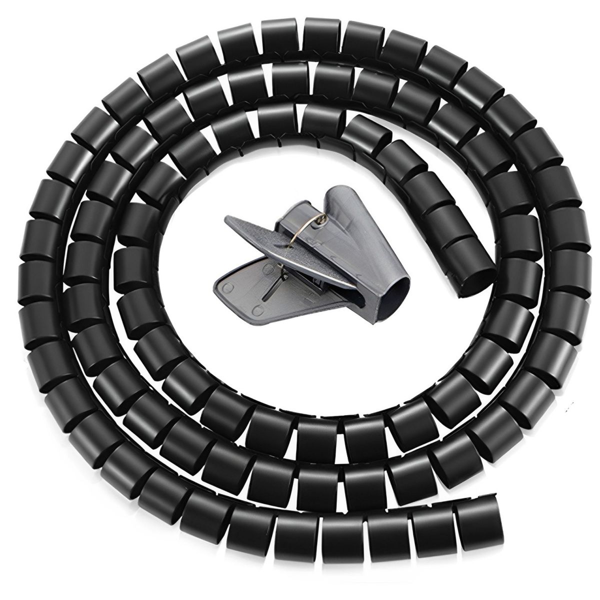 10mmX2M Spiral Wrap Cable Organiser Wire protection sleeve Wire tube ...