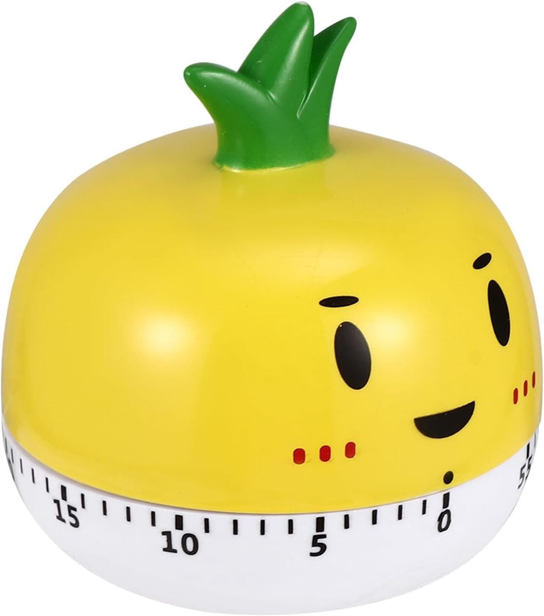 Multipurpose Kitchen Mechanical Timer Plastic Cartoon Pineapple ...