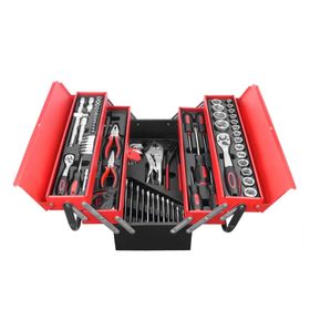 1/2 and 1/4 85-Piece Professional Tool Set With Metal Box | Shop Today ...