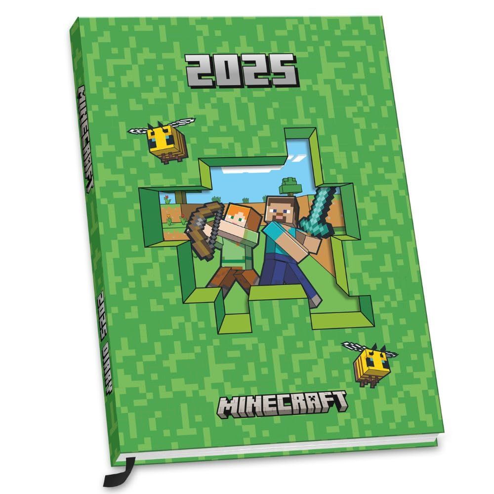 Minecraft A5 Diary 2025 | Shop Today. Get it Tomorrow! | takealot.com