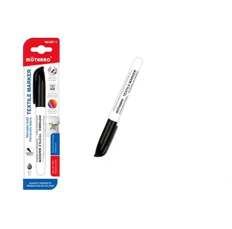 Motarro Textile Fabric Marker Pen Fine Tip Washing/Water Resistant ...