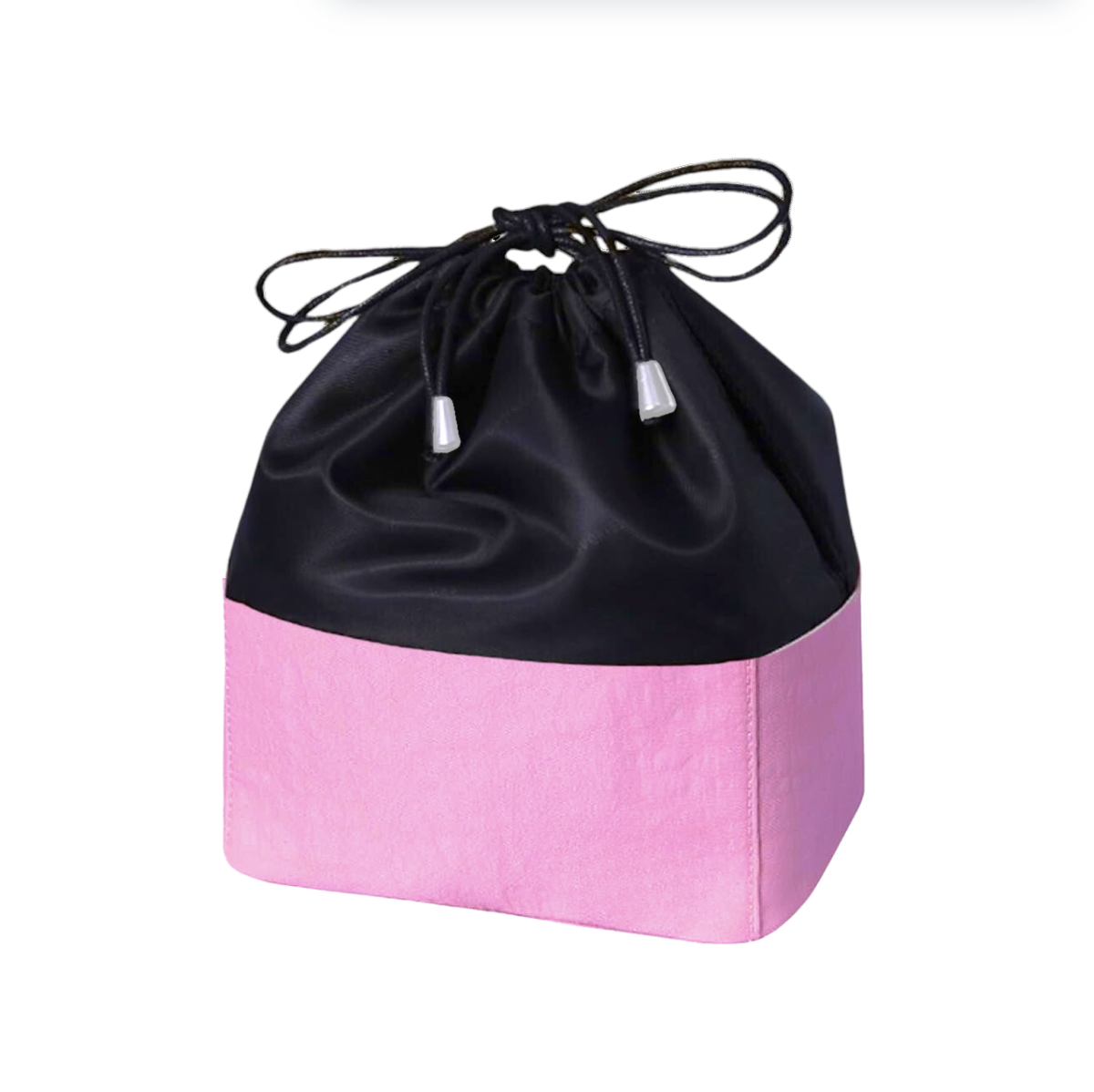 Fold-Over Drawstring Cosmetic Bag with Pockets | Shop Today. Get it ...
