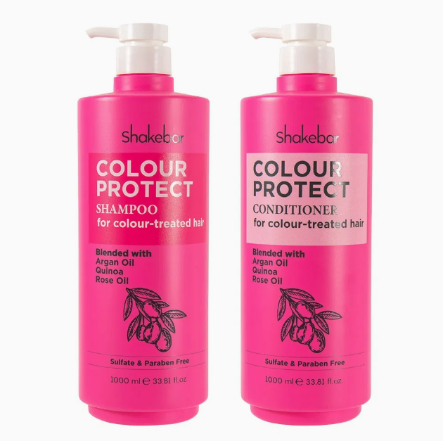 Shakebar Colour Protect Shampoo & Conditioner 1L - Sulfate & Paraben ...