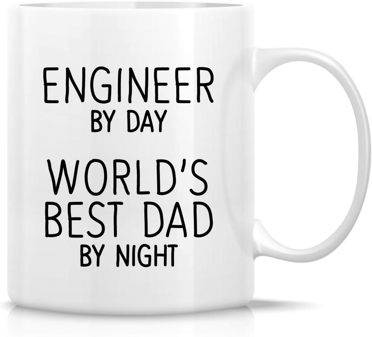 Engineer By Day Best Dad at Night Christmas Birthday Father's Day Gift ...