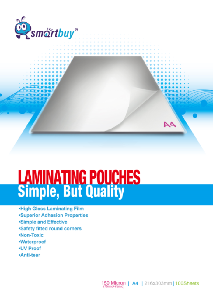 A4 Laminating Pouches 150 Micron (100 Sheets) | Shop Today. Get it ...