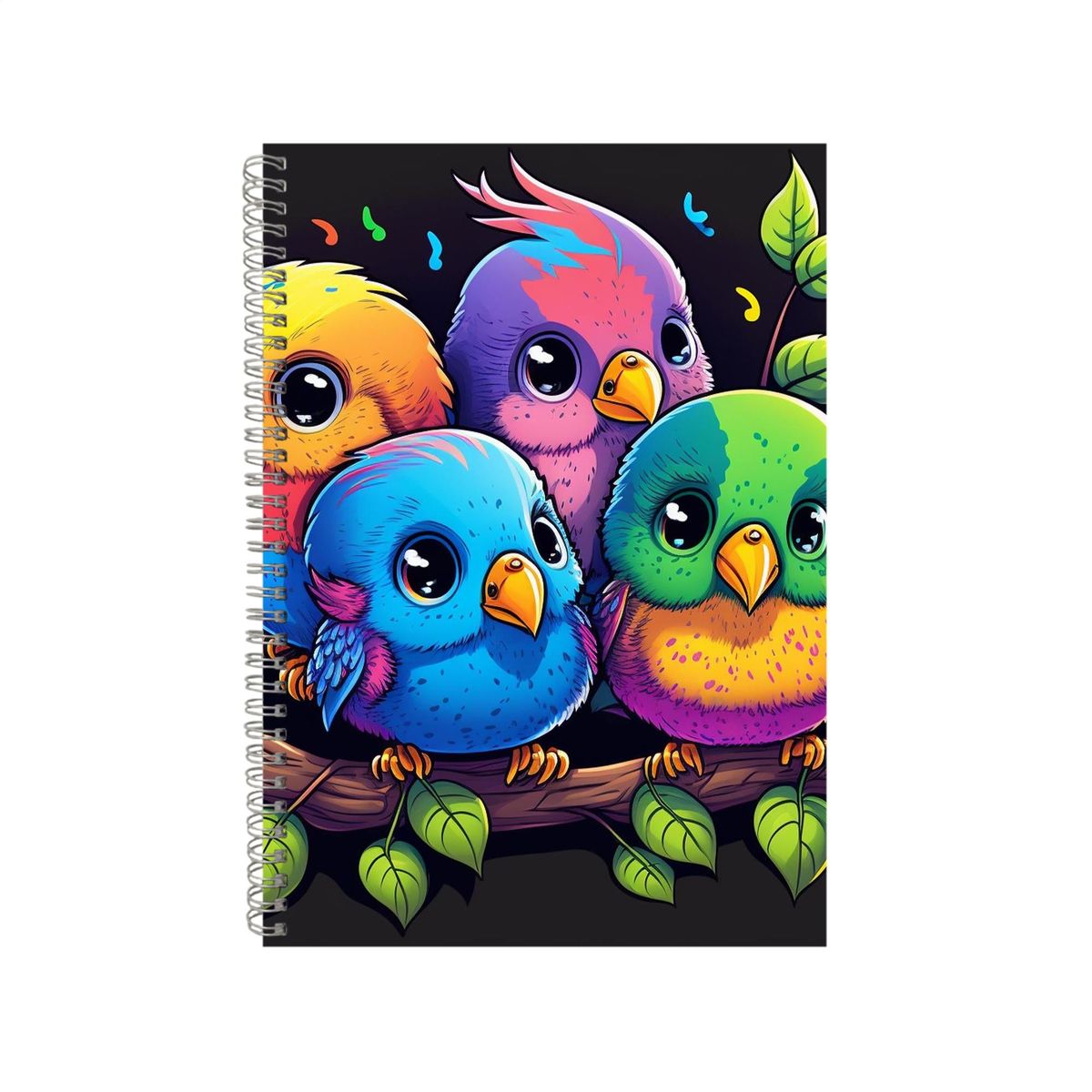 Baby Birds On Branch Notebook Faith Gift Idea A4 Notepad Pad 80 | Shop ...