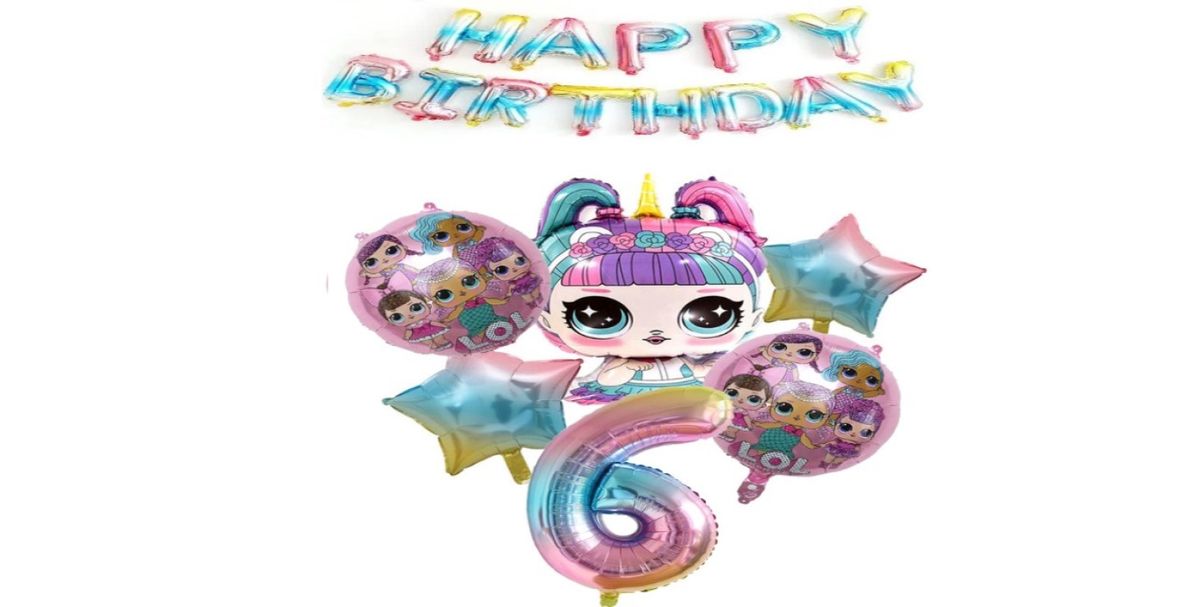 LOL Happy Birthday Balloon Set 6 Year | Shop Today. Get it Tomorrow ...