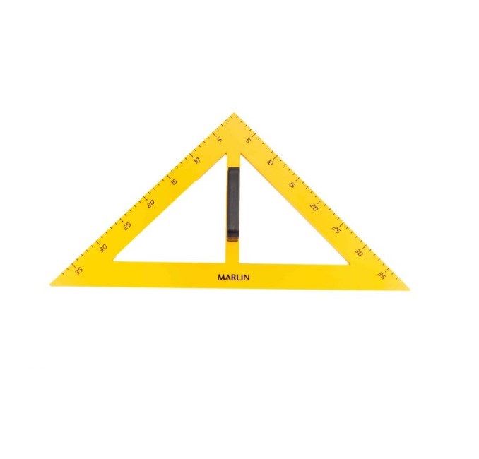 Marlin - Chalkboard Set Square 45 Degree (Pack Of 1) | Shop Today. Get ...