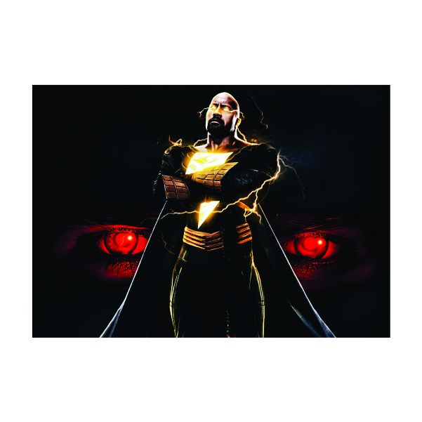 Red Eyes Black Adam - A1 Poster | Shop Today. Get it Tomorrow ...