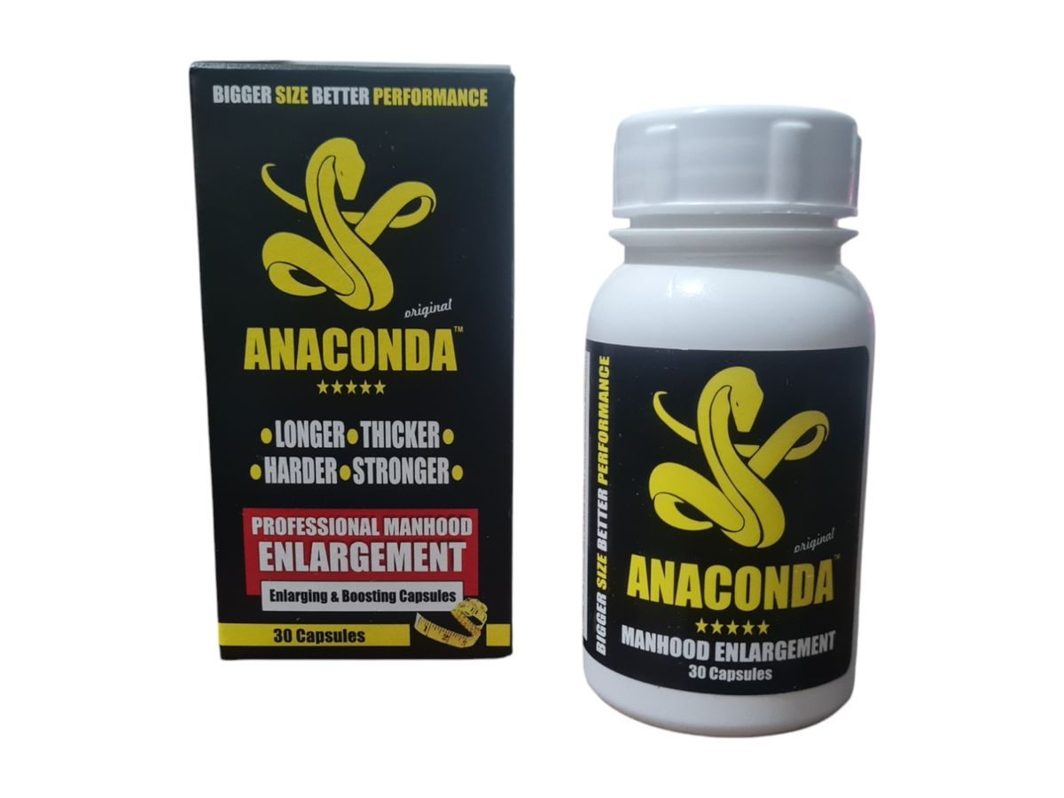 Anaconda Manhood Enlargement & Boosting Capsules - 30 Capsules | Shop ...