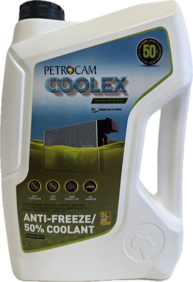 Petrocam Coolex Anti-Freeze 50% - 5L | Shop Today. Get it Tomorrow ...