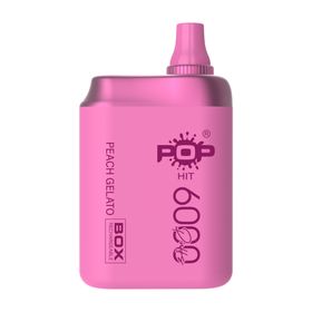 Pop Hit 6000 Disposable Vape - Peach Gelato Flavour | Shop Today. Get ...