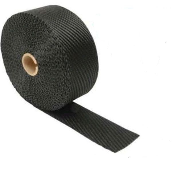 Exhaust Heat Wrap, Thermal covering, 10 meter Thermal Wrap, Black ...