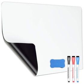 Magnetic Dry Erase Whiteboard for Refrigerator Fridge for Kitchen ...