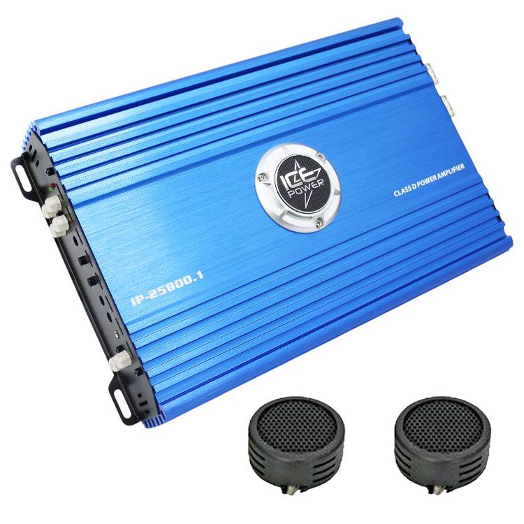 Ice Power IP-25800.1 25800 Watts Monoblock Amplifier & Evo Tweeters ...