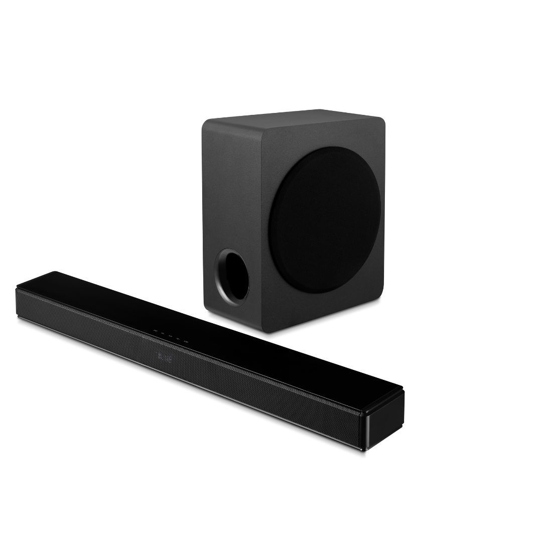 Omega 2.1 240W DeepWave Soundbar with 6.5" Subwoofer Immersive Sound ...