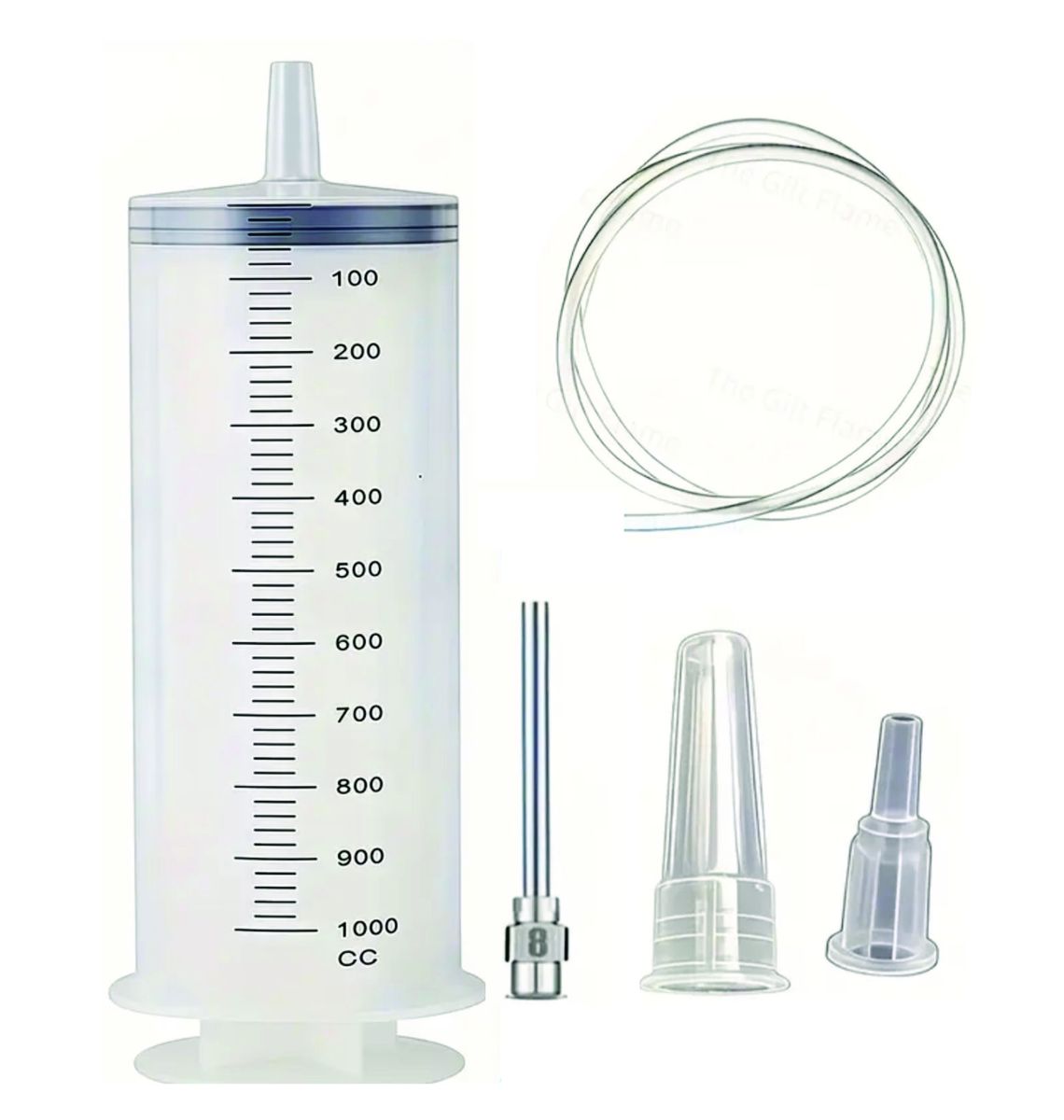 1000ml Health Tool Plastic Syringe, Large Capacity Liquid Syringe.oil ...