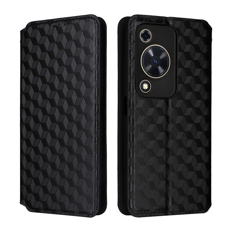 Magnetic 3D Patterned Leather Case Compatible With Huawei nova Y72 ...