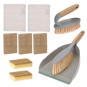 Eco-Friendly Bamboo Kitchen Cleaning Set - 10 Pieces | Shop Today. Get ...