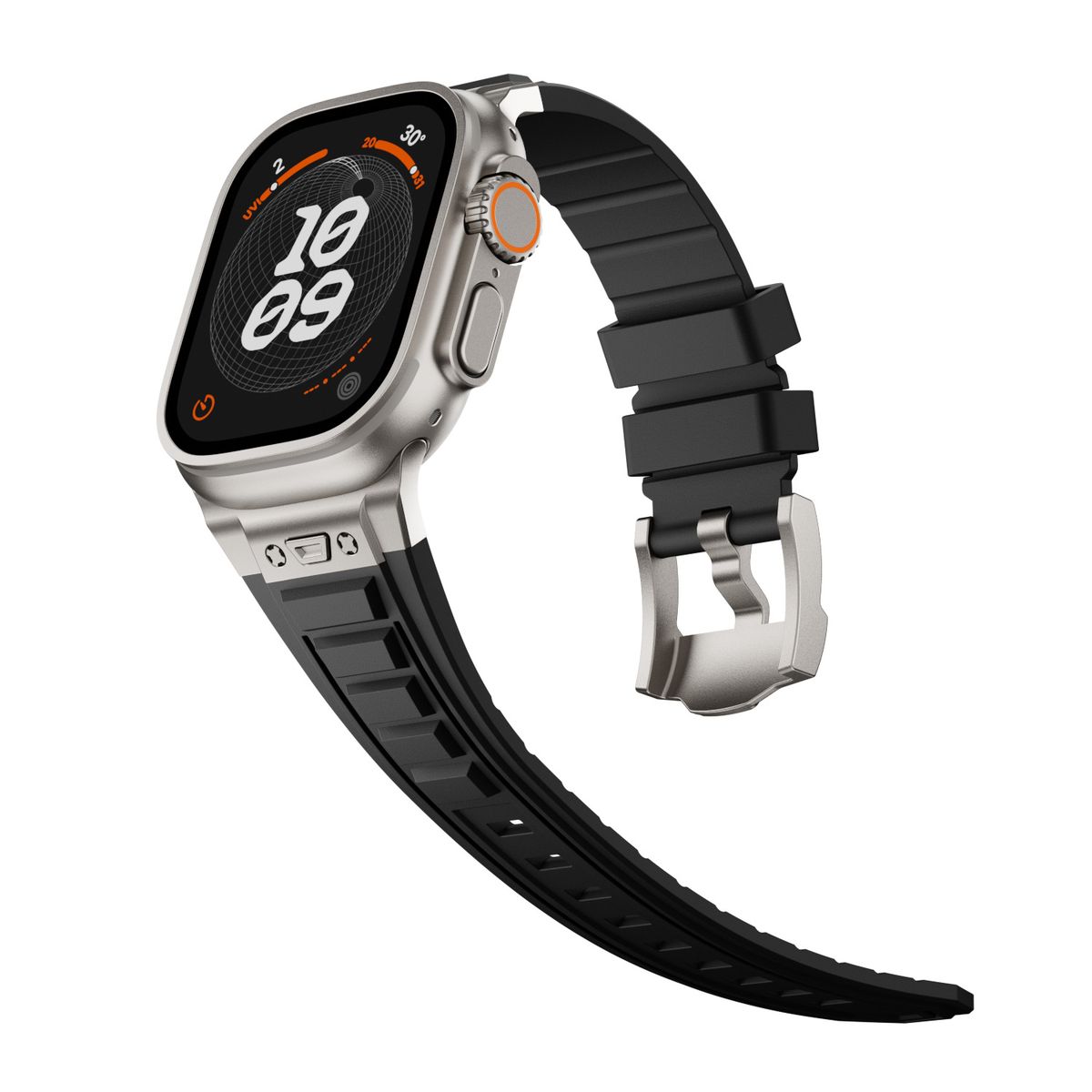 Colton James Forged Rubber Strap Compatible with Apple Watch Ultra ...