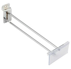 Slat Wall Hooks 30cm With Price tag Holder (Pack of 50) | Shop Today ...