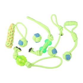 7 Pack Dog Rope Toy Dog Chewing Molars Chewing Rope Toy | Shop Today ...
