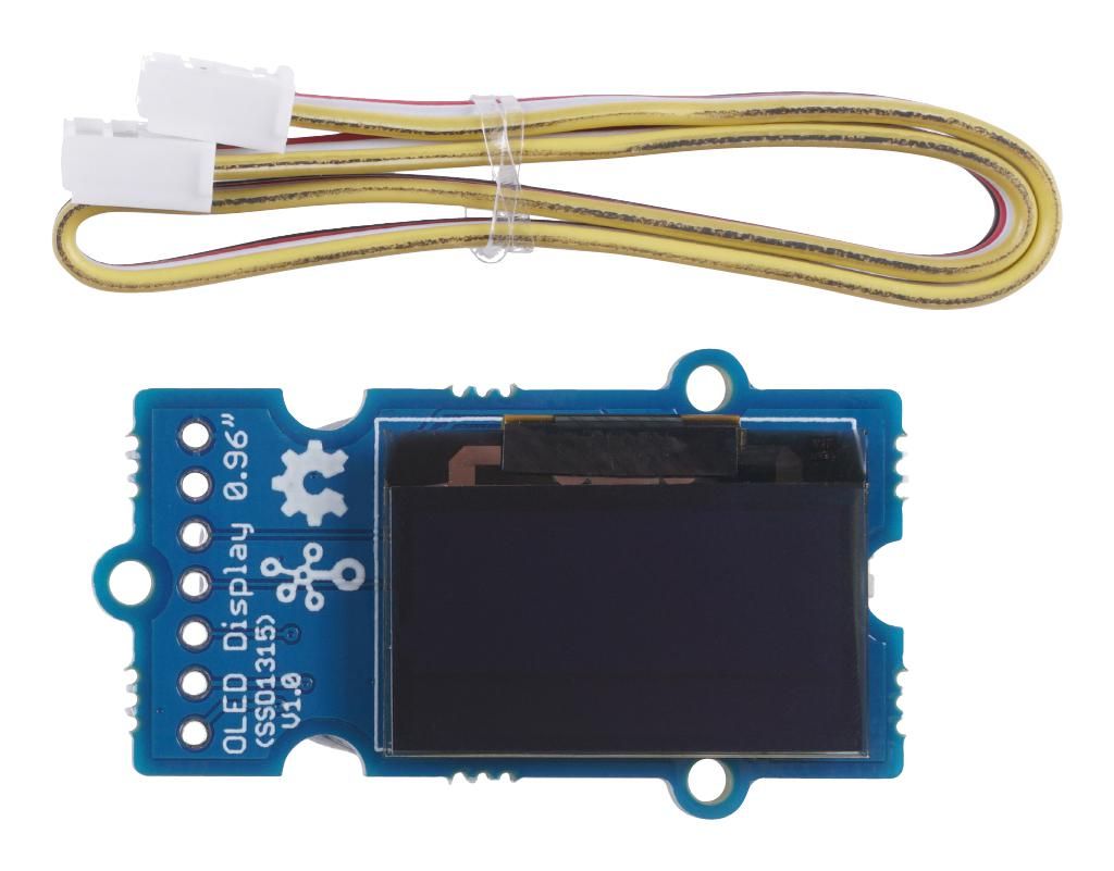 Seeed Studio (104020249) OLED Display Board, 0.96", Yellow & Blue ...