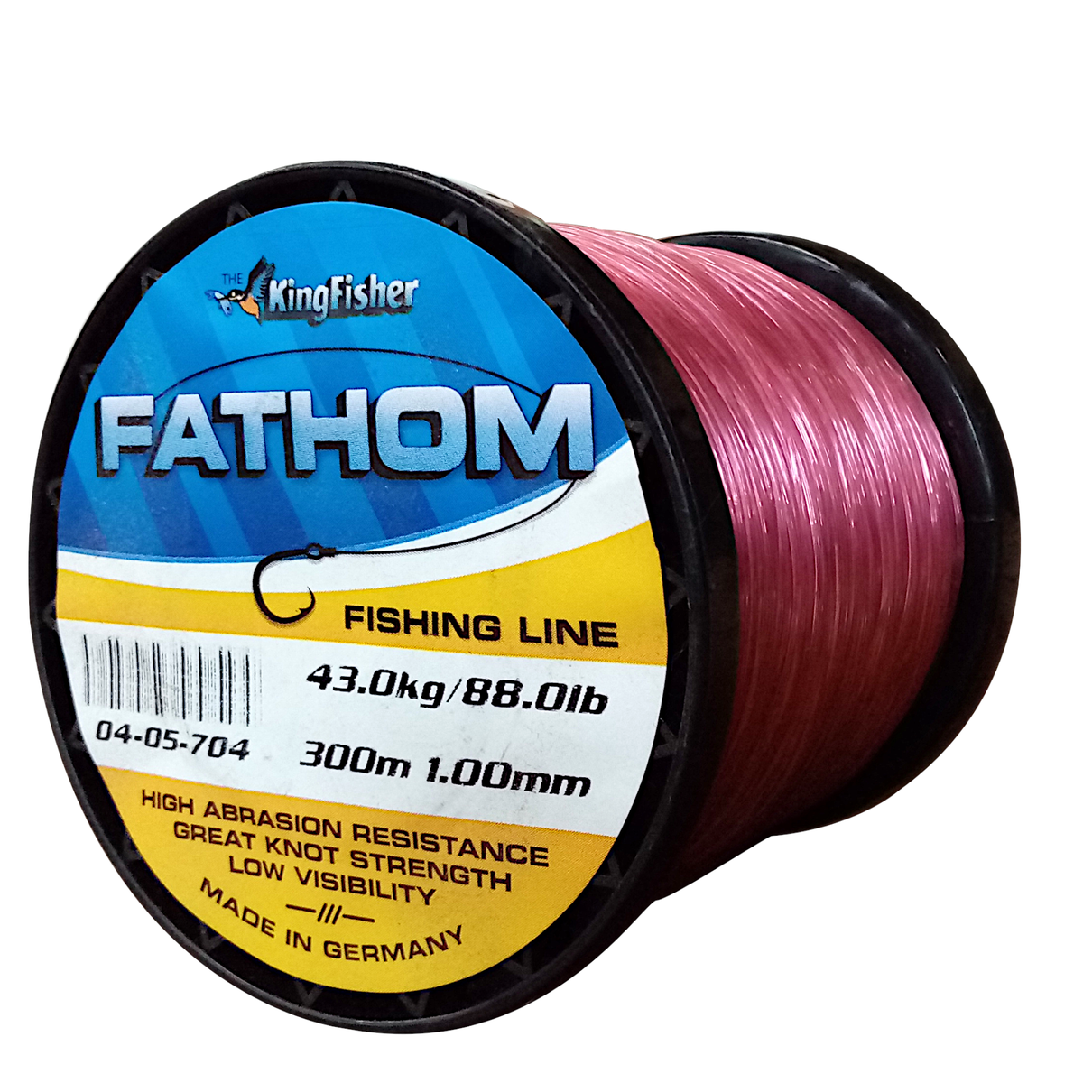 Kingfisher Fathom Fishing Nylon 300m (43Kg/1.00mm) (Pink) | Shop Today ...