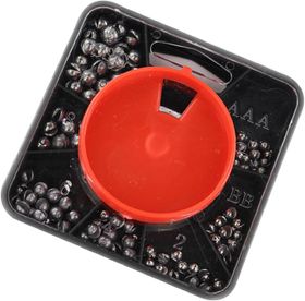 Split Shot Weights in Assorted Sizes With Easy-Access Dispenser ...