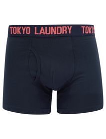 Tokyo Laundry Mens - Lumber Boxer Shorts Set in Navy (Parallel Import ...