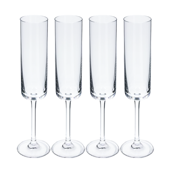 Moderna Flute Glass 4 Piece | Shop Today. Get it Tomorrow! | takealot.com